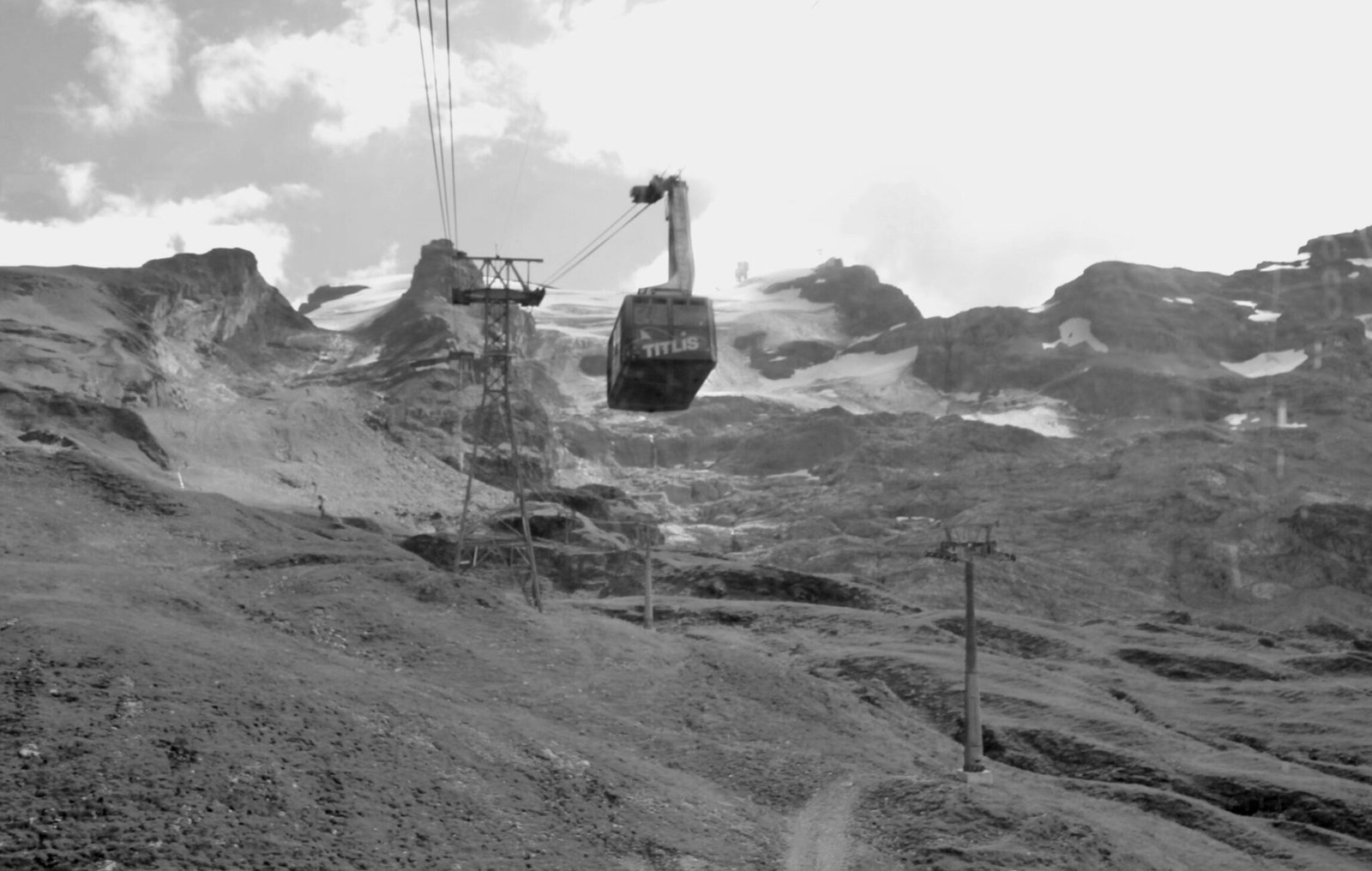 Mt Titlis in Monochrome – Wandering Teresa