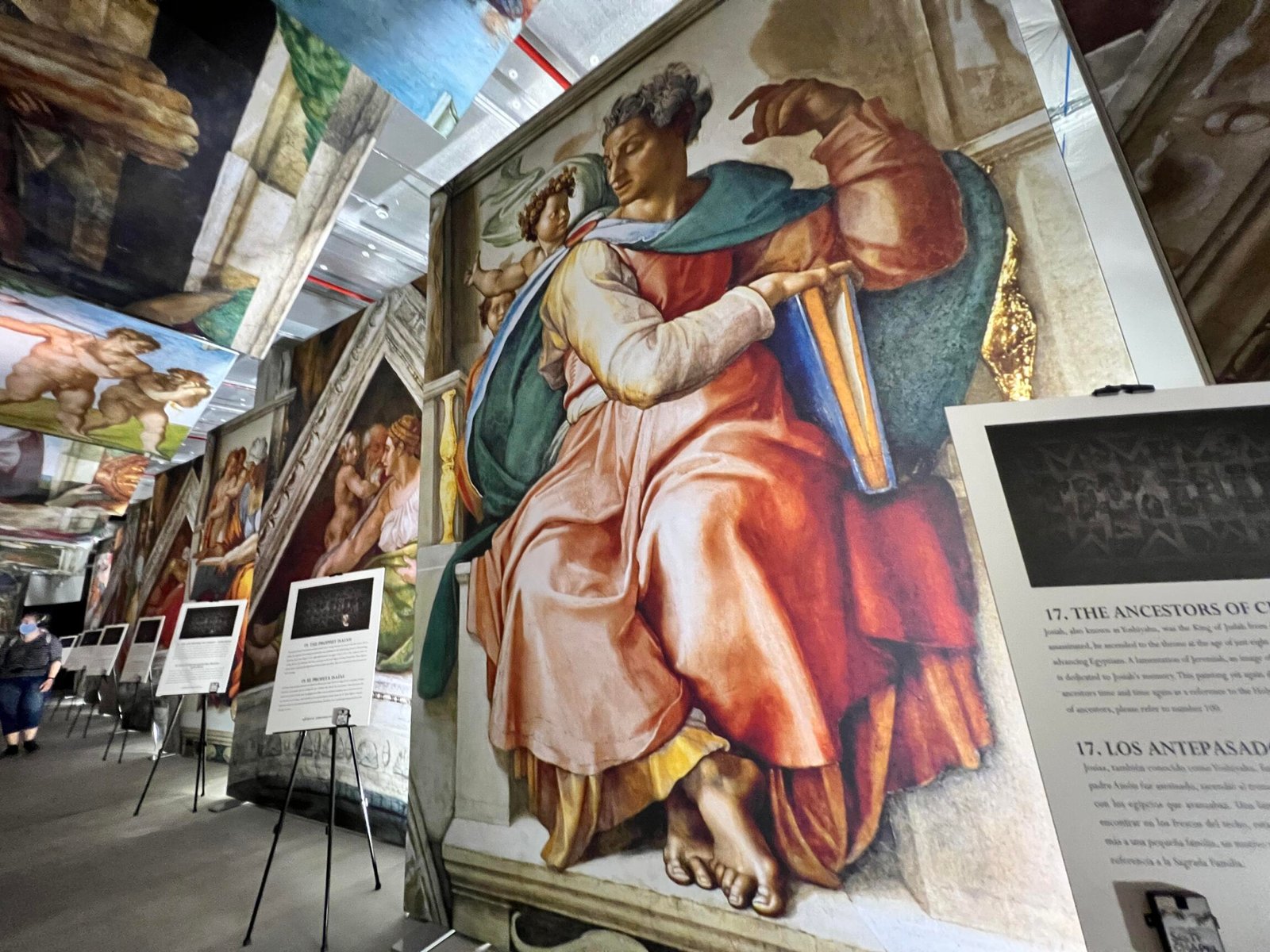 Michelangelo’s Sistine Chapel Exhibit in Melbourne – Wandering Teresa