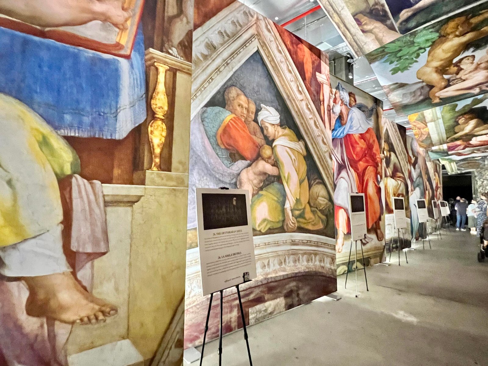 Michelangelo’s Sistine Chapel Exhibit in Melbourne – Wandering Teresa