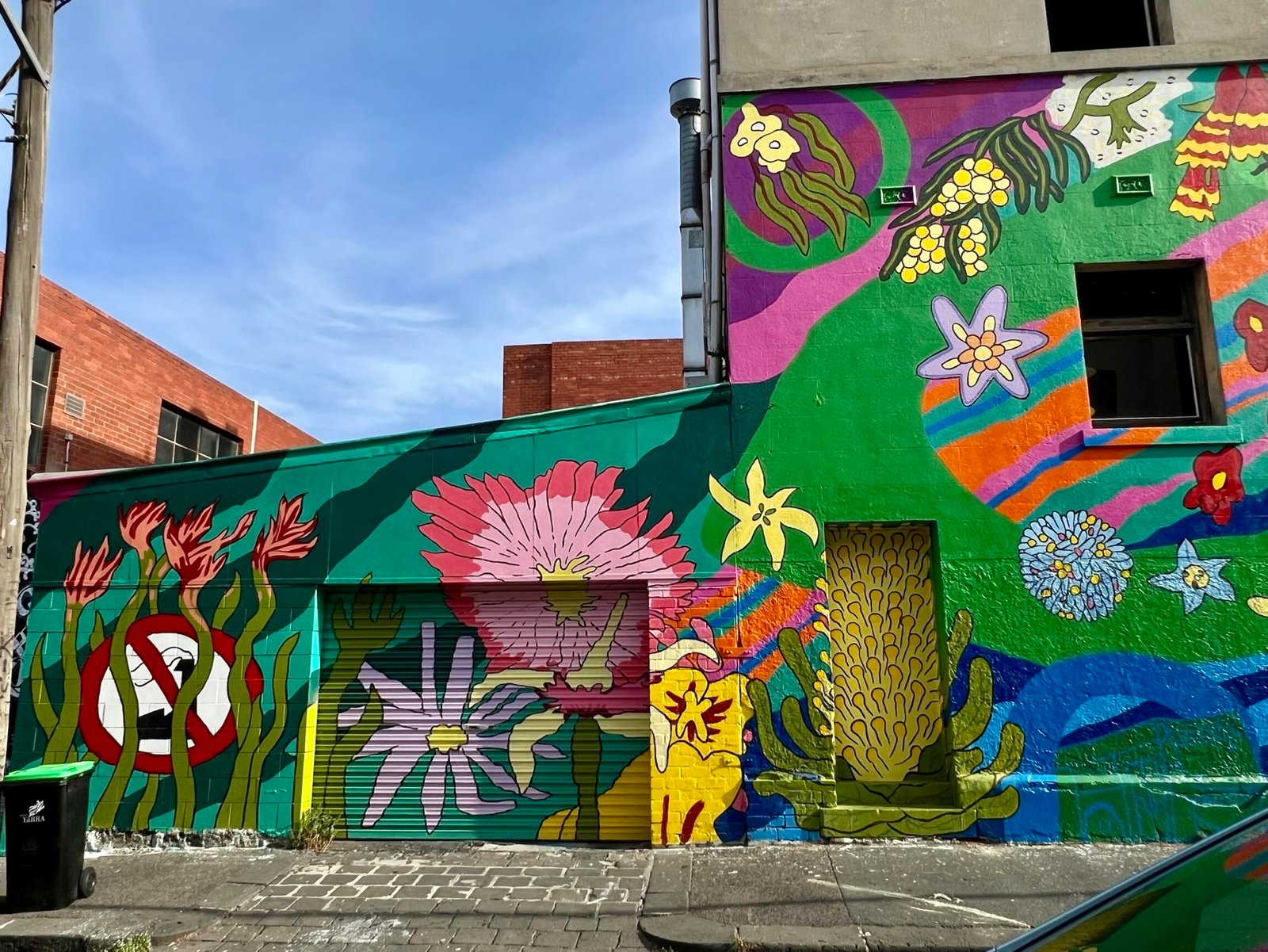 Collingwood Mural Doors – Wandering Teresa