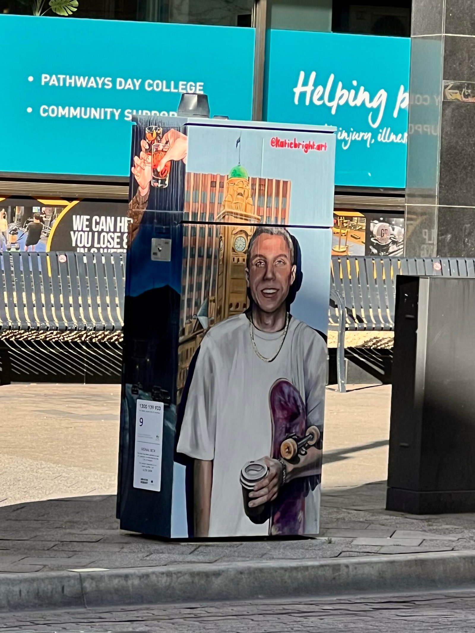 Traffic Signal Box Doors – Wandering Teresa
