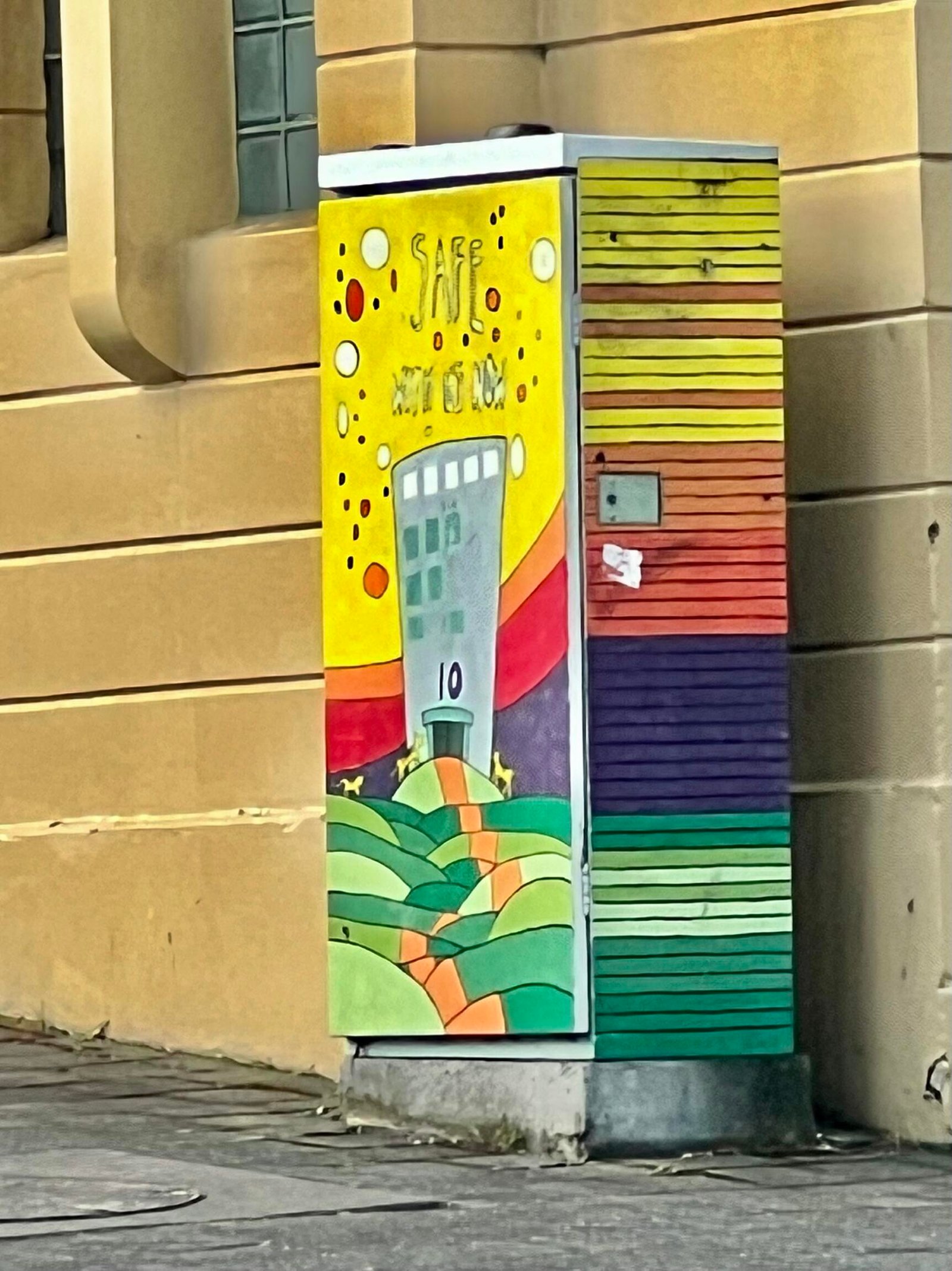 Traffic Signal Box Doors – Wandering Teresa