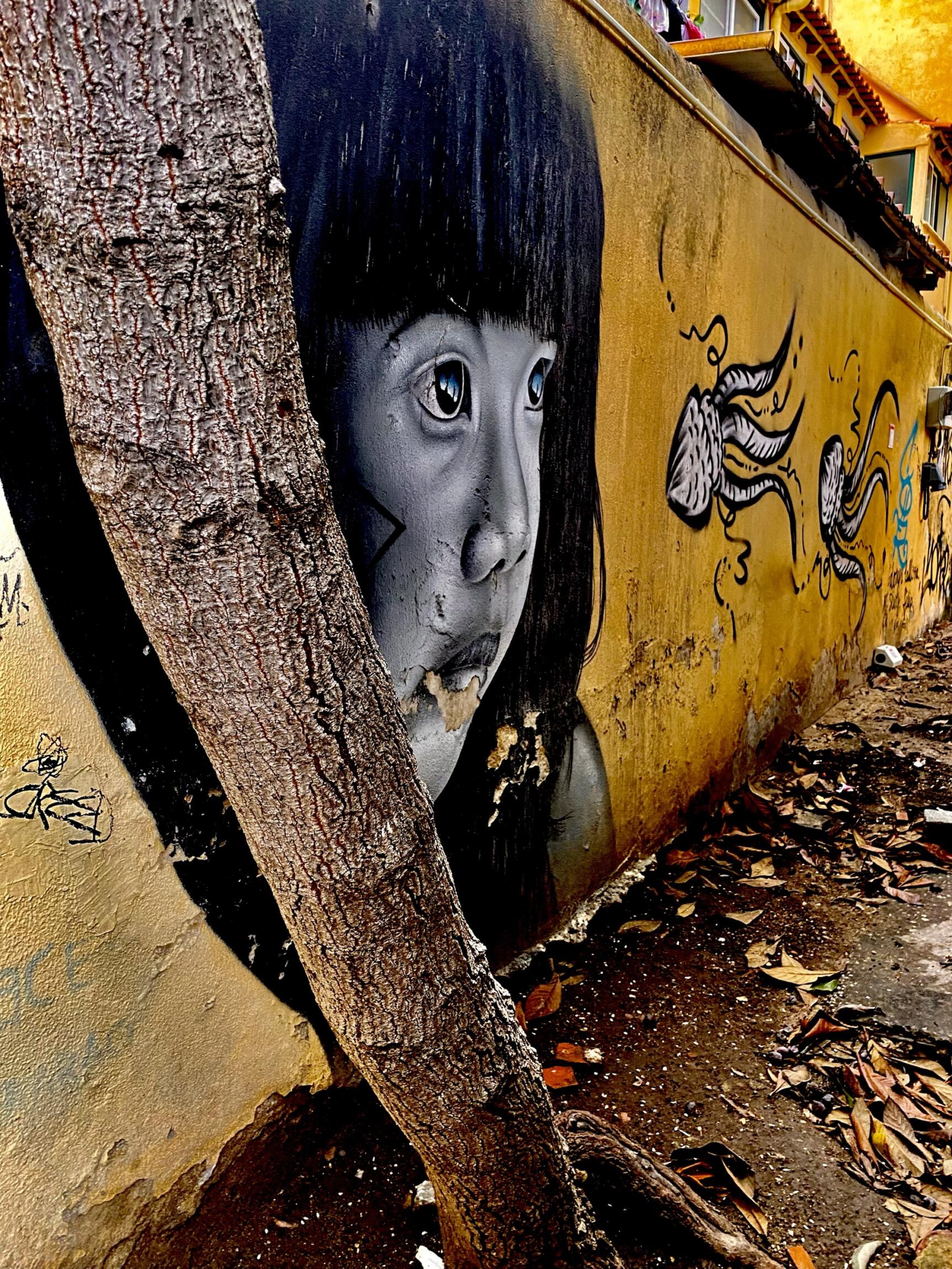 Tuesday Streetart of An Asian Woman – 29 – Wandering Teresa